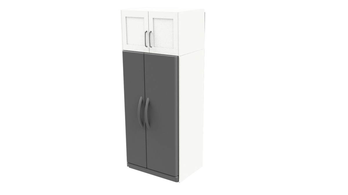 Fridge Cabinet with Applied Panels — Steel City Millwork