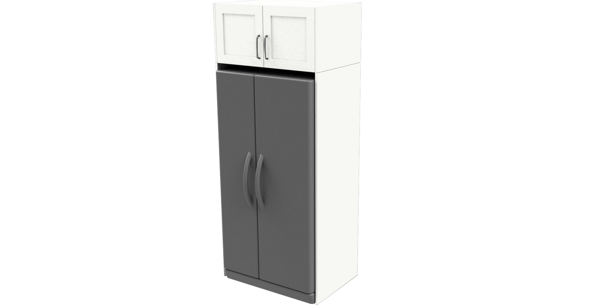 Fridge Cabinet with Applied Panels — Steel City Millwork